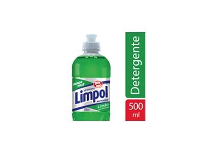 Detergente Líquido Limpol Limão – Frasco com 500 ml. - Higiene Plastic ...