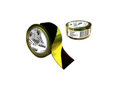 Fita Zebrada – Rolo 48 mm x 100 m. - Higiene Plastic Embalagens